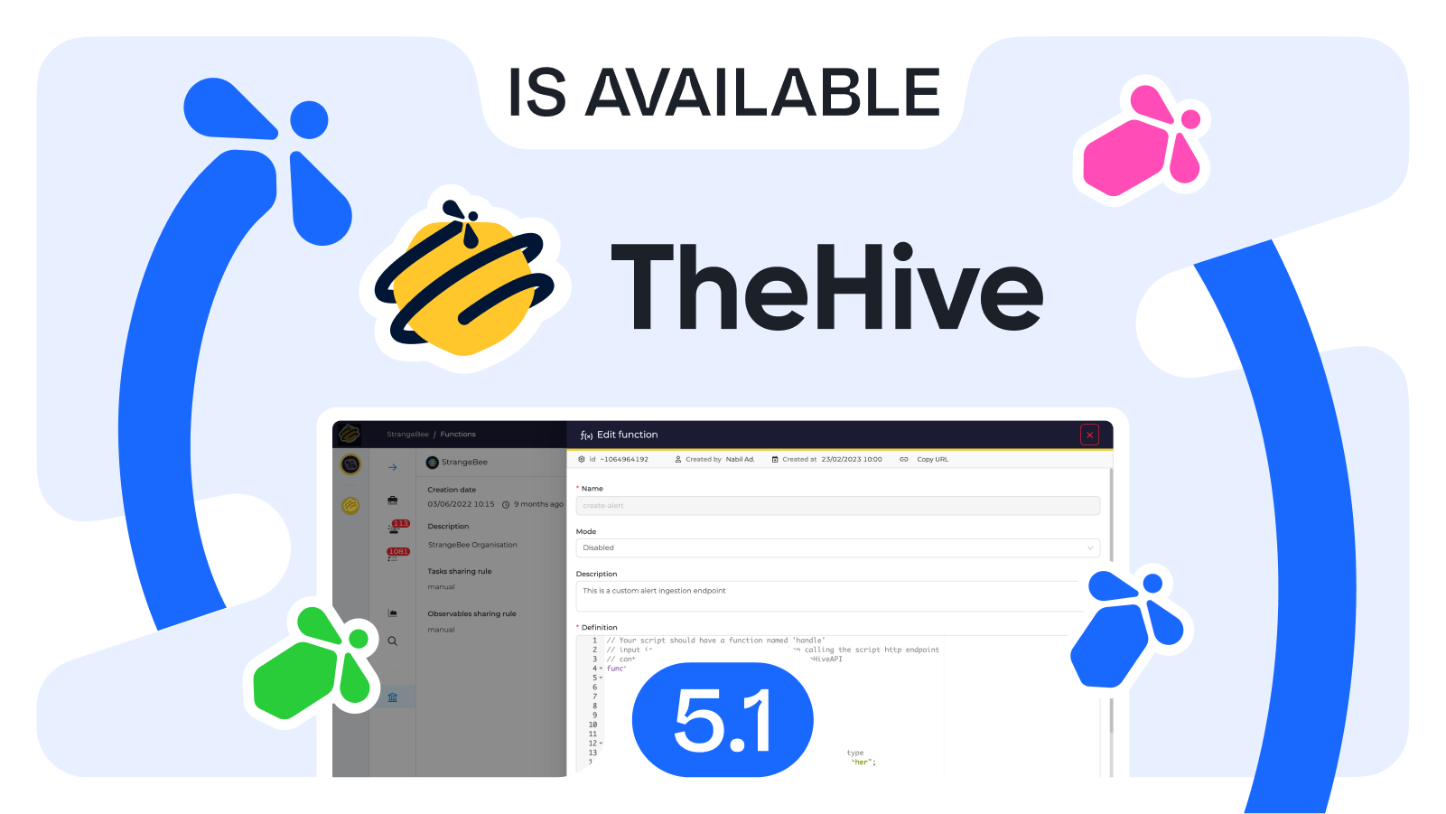 TheHive 5.1: Elevating cybersecurity incident response